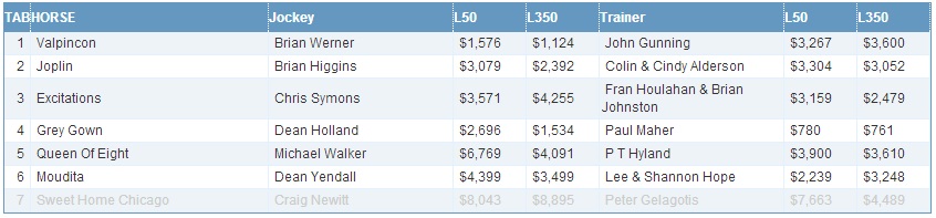 Racing And Sports - Form Guide Explanation